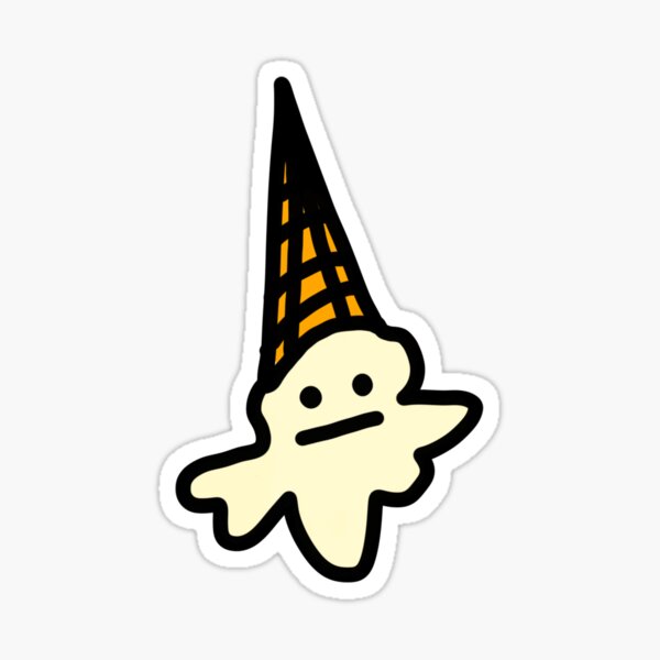 "Vanilla Dunce Cream" Sticker by SaviorOfTheEggs | Redbubble