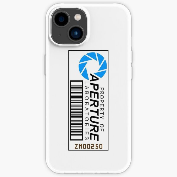 "Aperture science barcode" iPhone Case for Sale by BasicSeres | Redbubble