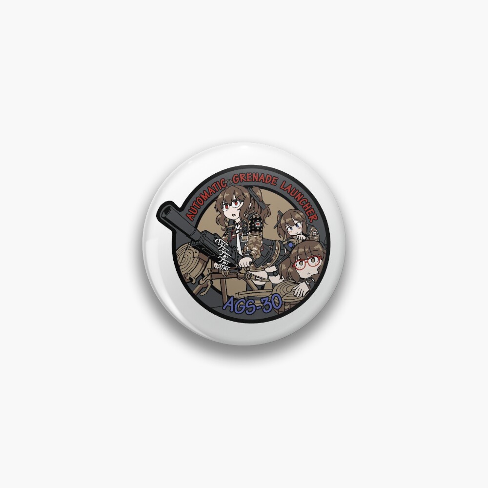 "ASG-30 "Automatic Grenade Launcher" Badge - Girl's Frontline, Sexy ...