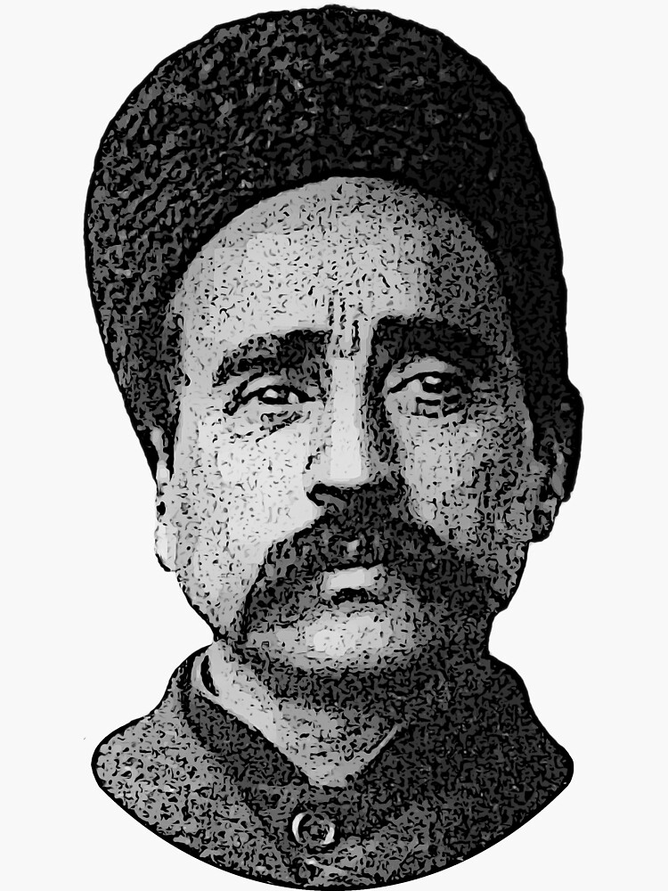 "Sattar Khan" Sticker for Sale by historywardrobe | Redbubble