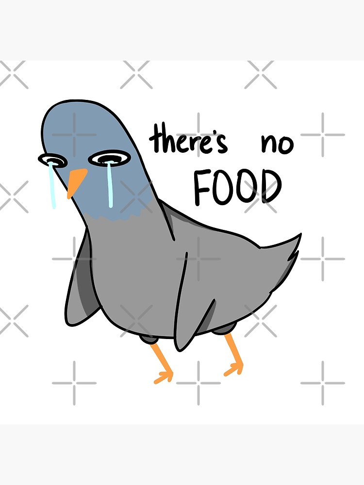"sad pigeon" Poster for Sale by Anemoiasa | Redbubble