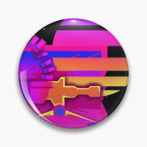 "Vaperwave old tachanka logo " Pin for Sale by Squiddythings | Redbubble