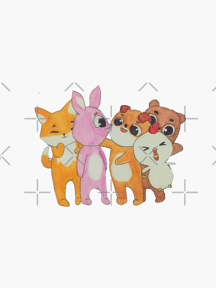 "Denimalz- Nothing Can Tear Us Apart" Sticker for Sale by kbagusto ...