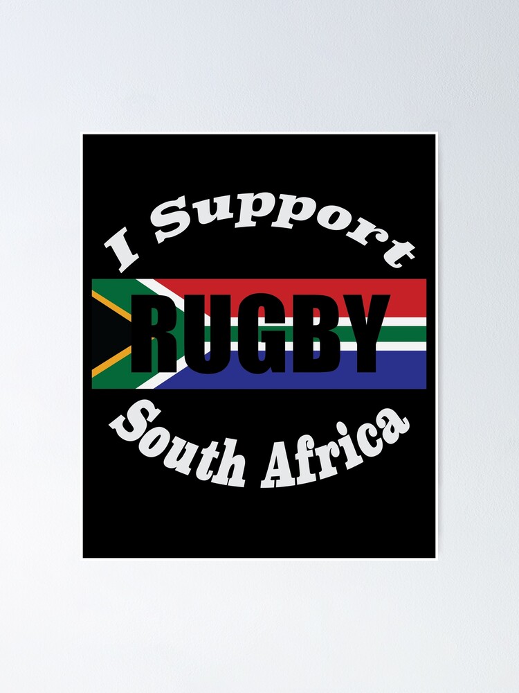 "Rugby South Africa for rugby fans and players" Poster for Sale by nuz2 ...