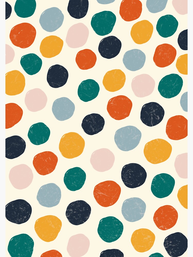 "Spotty in Color" Sticker for Sale by gigi-rosado | Redbubble