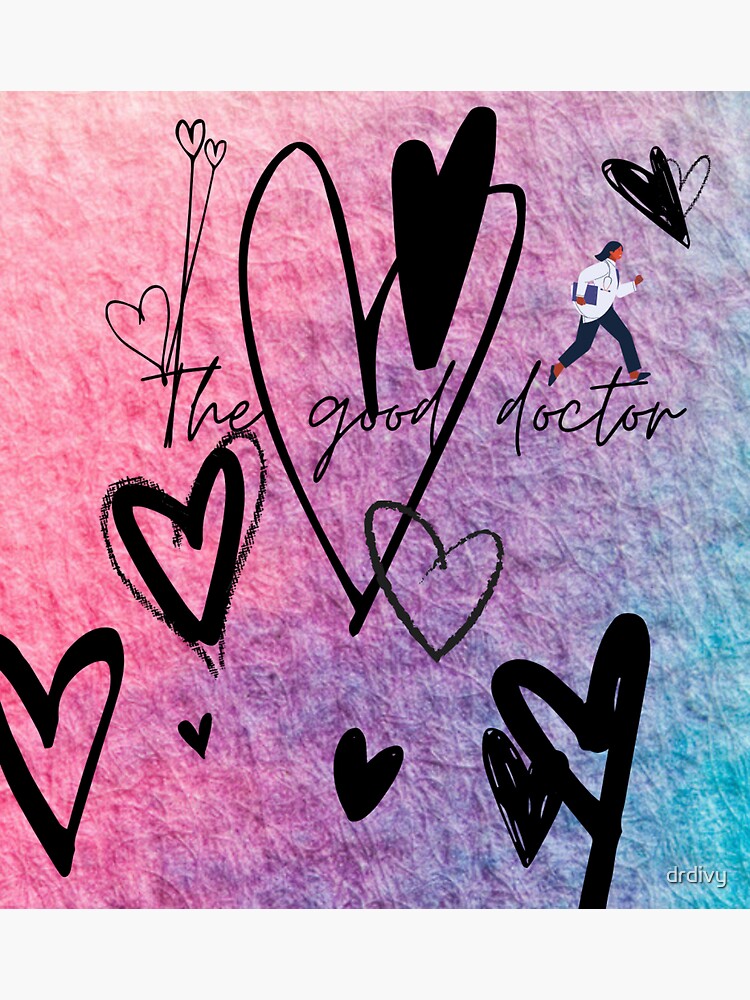 "The good doctor" Sticker by drdivy | Redbubble