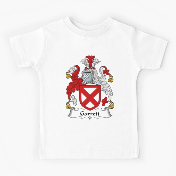"Garrett Coat of Arms / Garrett Family Crest" Kids T-Shirt for Sale by ...