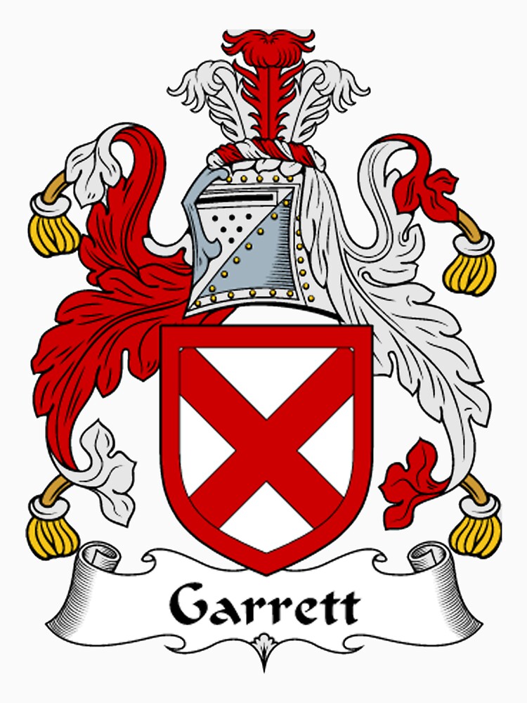 "Garrett Coat of Arms / Garrett Family Crest" T-shirt for Sale by ...