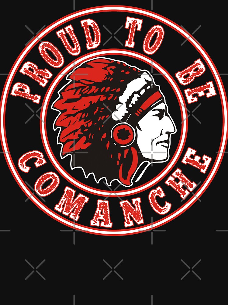 "Native American - proud to be comanche" T-shirt by nativeStor | Redbubble