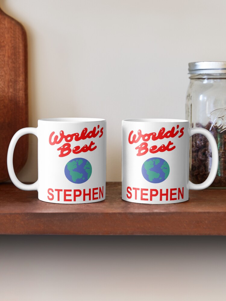 "World's Best Stephen" Coffee Mug for Sale by locanon | Redbubble