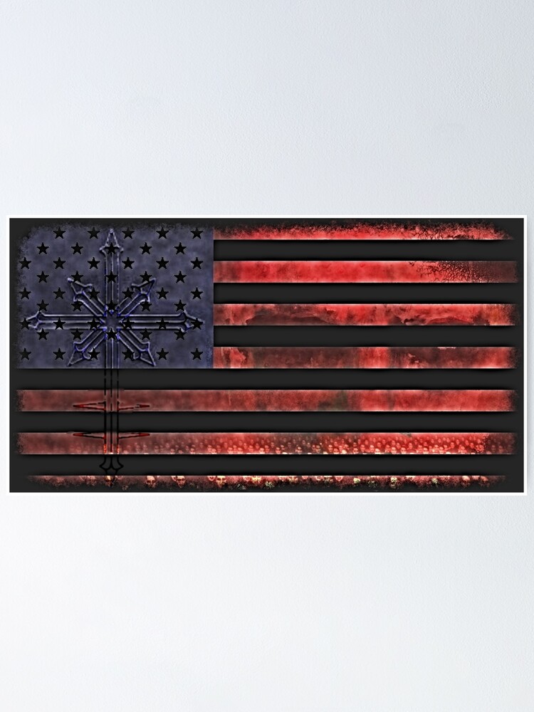 "WE ARE CHAOS FLAG" Poster for Sale by thiscub | Redbubble