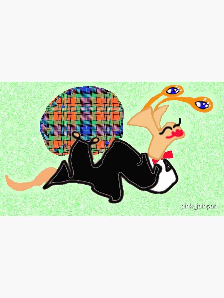 "Simpson Snail Slides Out In Style, Kinda Like Fred Astaire" Sticker ...