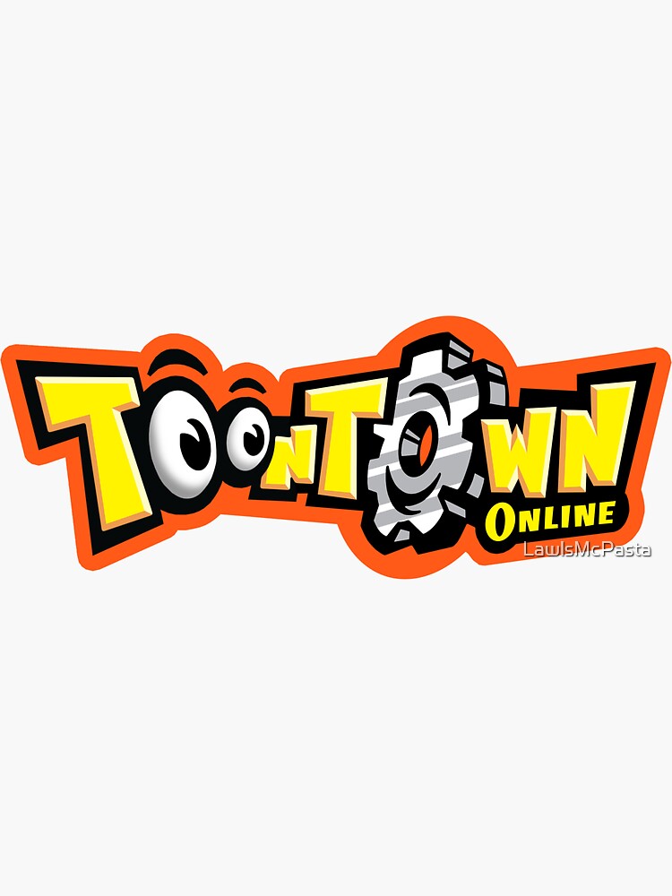 "Toontown Online - Hi Res Recreation" Sticker for Sale by LawlsMcPasta ...