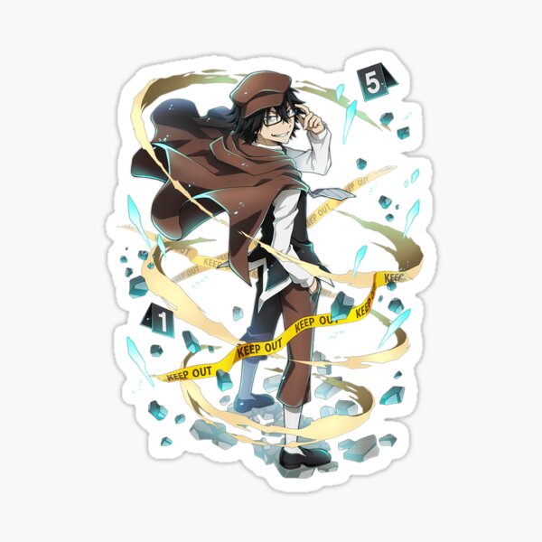 "Edogawa Rampo BSD" Sticker for Sale by LokittyLevi | Redbubble