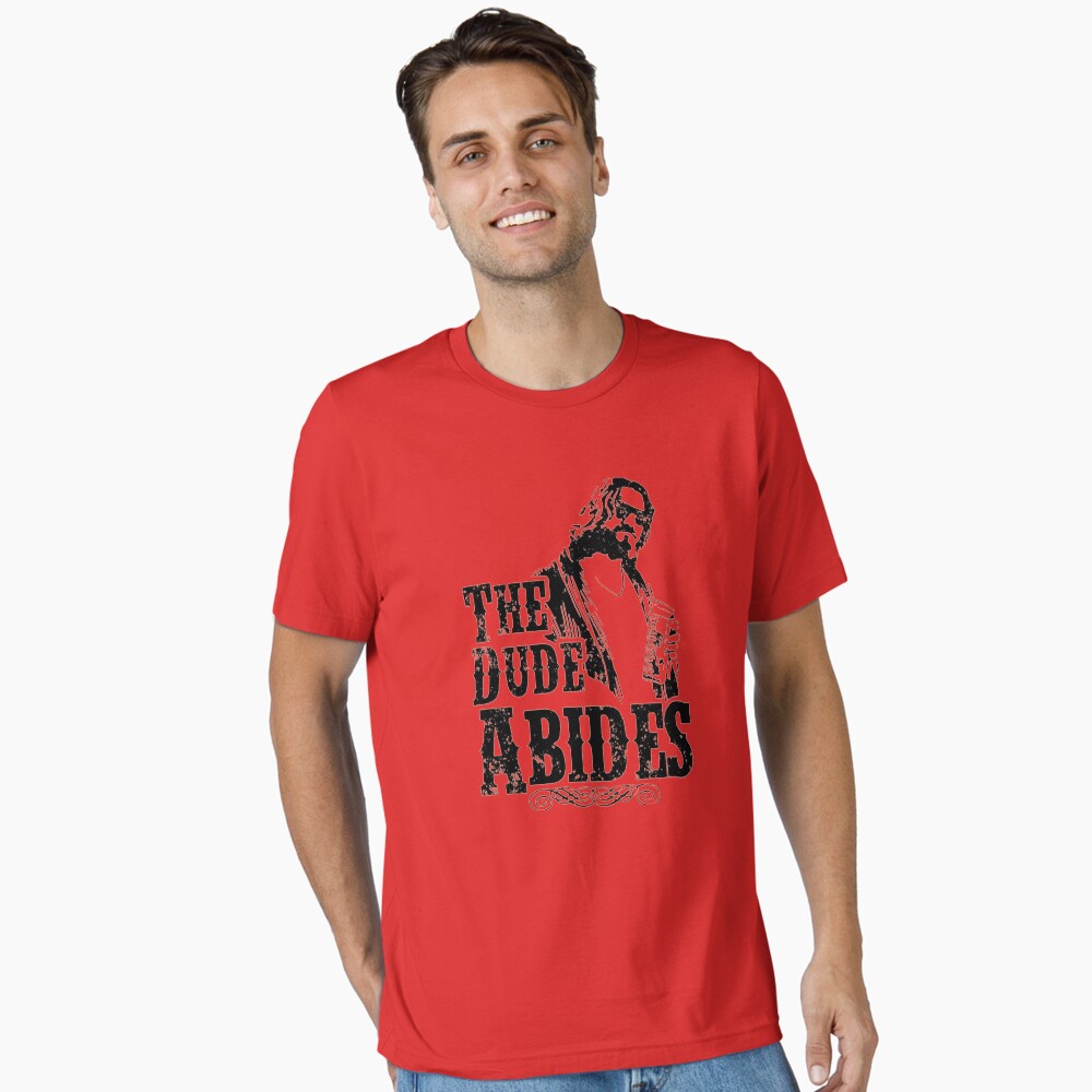 "The Dude Abides" Sticker for Sale by zamora | Redbubble