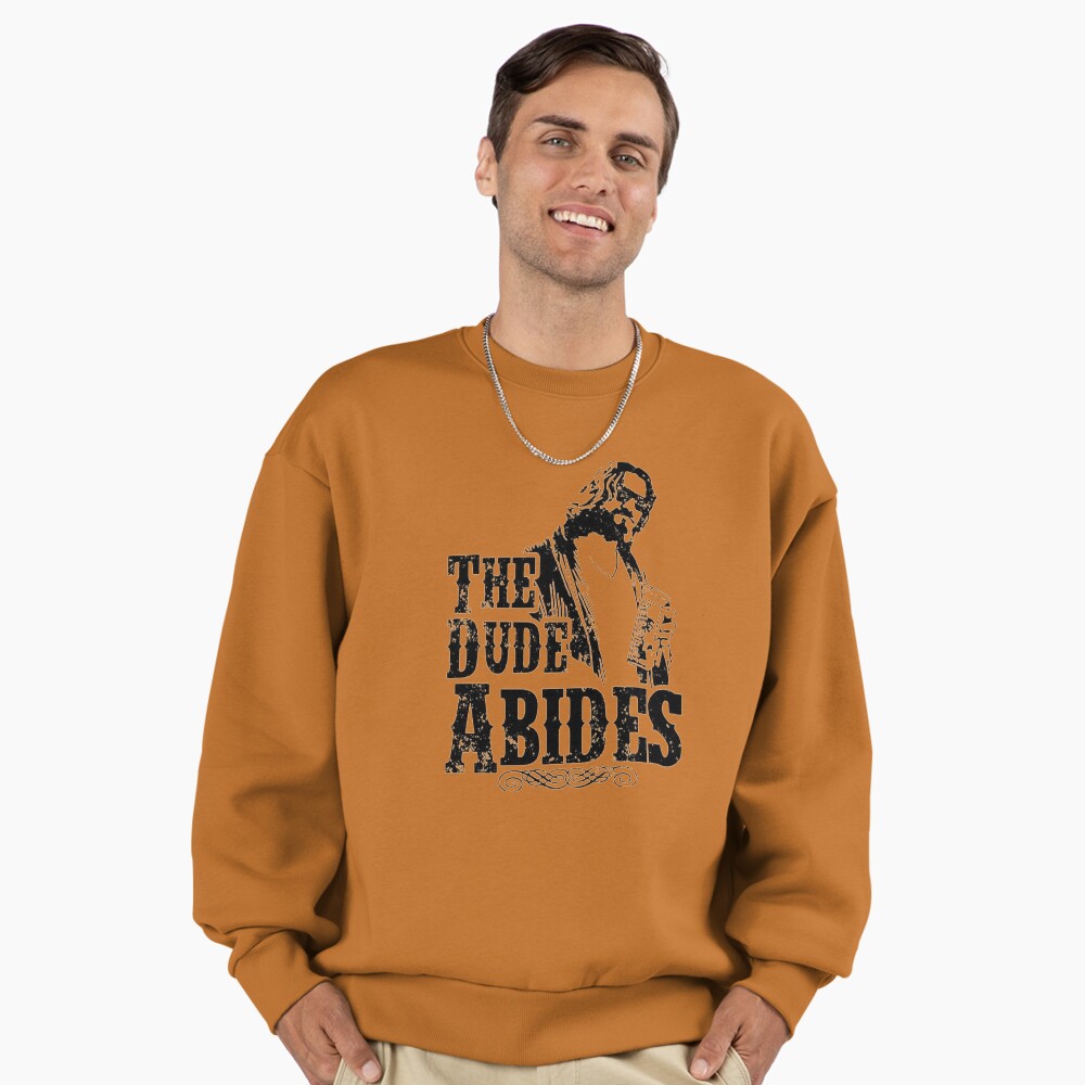 "The Dude Abides" Sticker for Sale by zamora | Redbubble