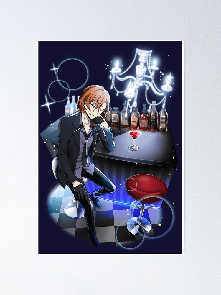 "Chuuya Nakahara BSD" Poster for Sale by LokittyLevi | Redbubble
