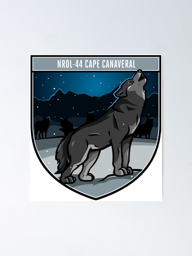 "NROL 44 Logo" Poster by Spacestuffplus | Redbubble