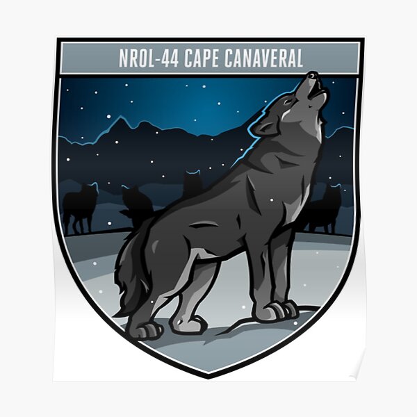 "NROL 44 Logo" Poster by Spacestuffplus | Redbubble