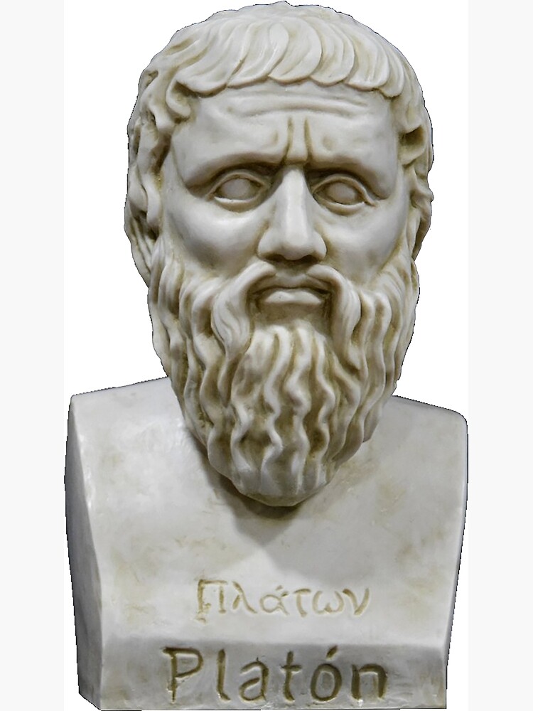 Lámina fotográfica «Busto de Platón» de tree-of-sorts | Redbubble
