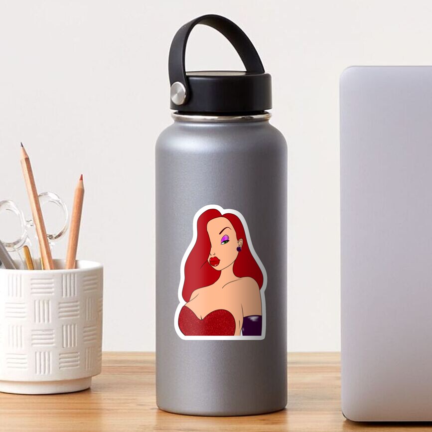 "Jessica Rabbit " Sticker by Ddromero13 | Redbubble