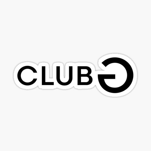 "club g logo" Sticker for Sale by iAmjgriff | Redbubble