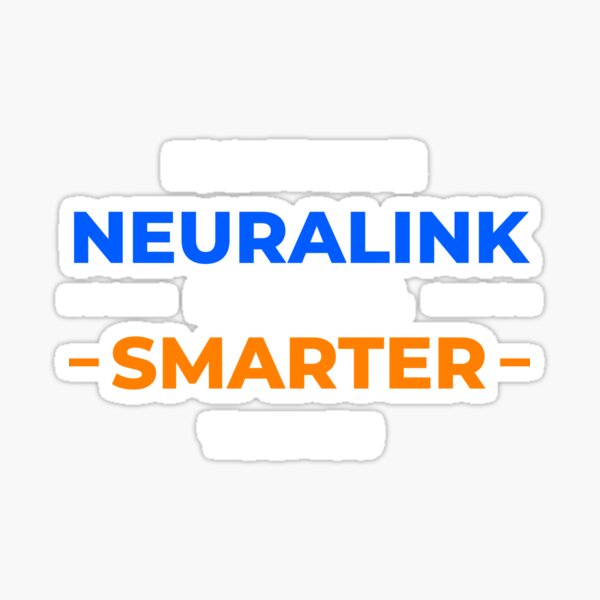 "Neuralink " Sticker by Luksari | Redbubble