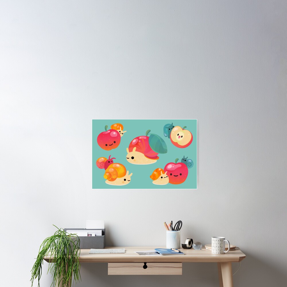 "Apple snail" Poster for Sale by pikaole | Redbubble