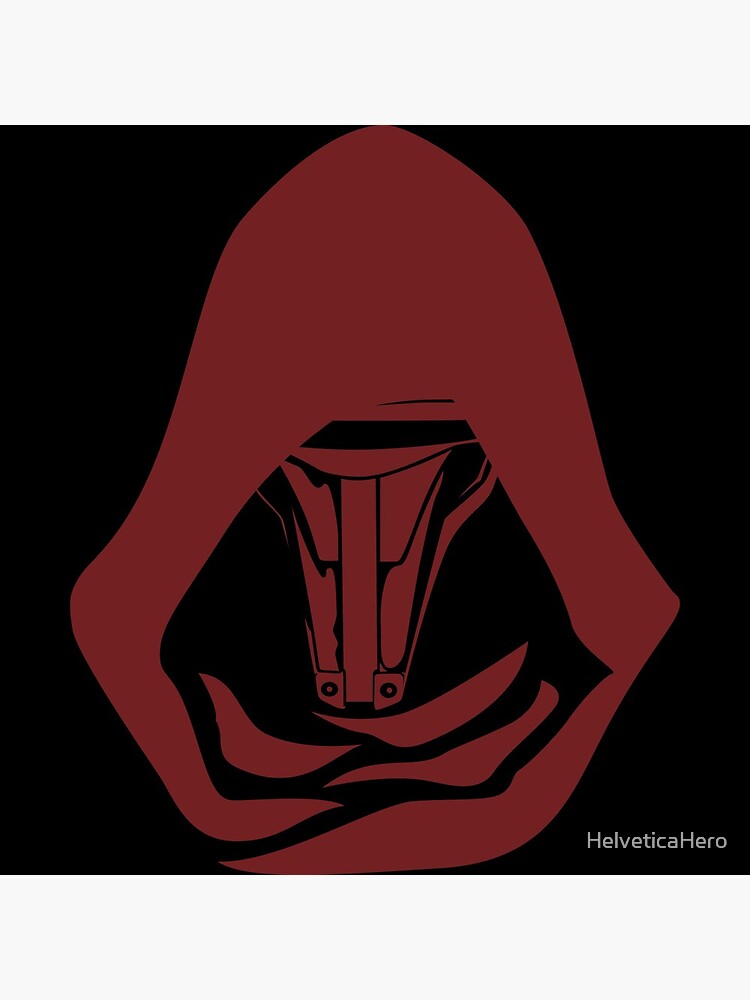 "Darth Revan Mask" Art Print by HelveticaHero | Redbubble
