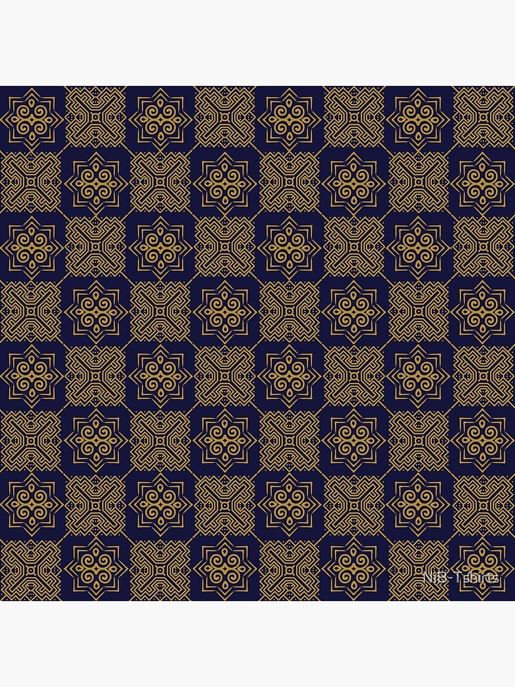 "Hmong Motifs symbols Mandala style4" Canvas Print for Sale by NiB ...