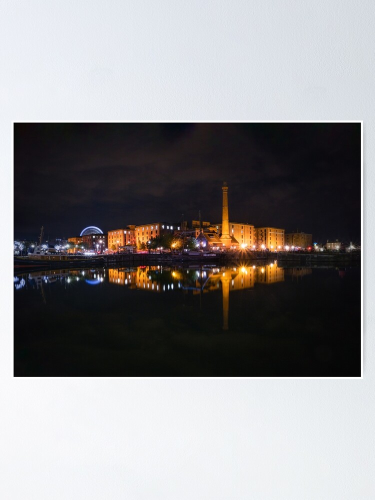 "Albert Dock Liverpool" Poster by Kipcio | Redbubble