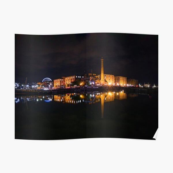 "Albert Dock Liverpool" Poster by Kipcio | Redbubble