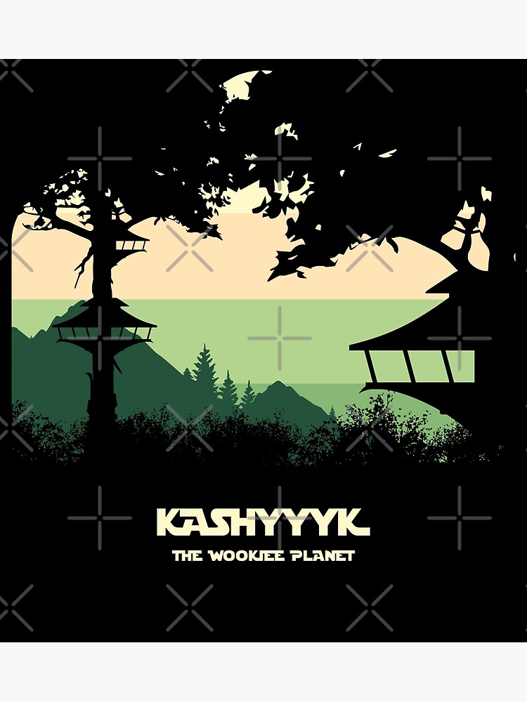 "Kashyyyk" Art Print by AdamLukazy | Redbubble