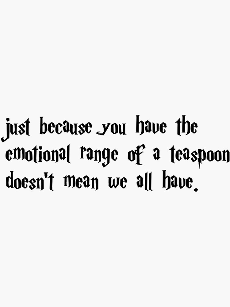 "Funny Hermione Quote sticker! " Sticker for Sale by KirraKiwi13 ...