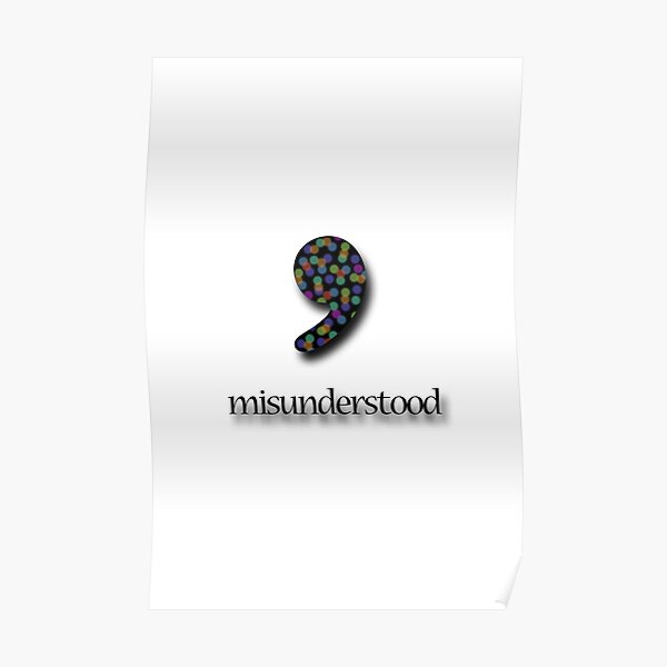 "Apostrophe Misunderstood poster" by Andy Merrett | Redbubble