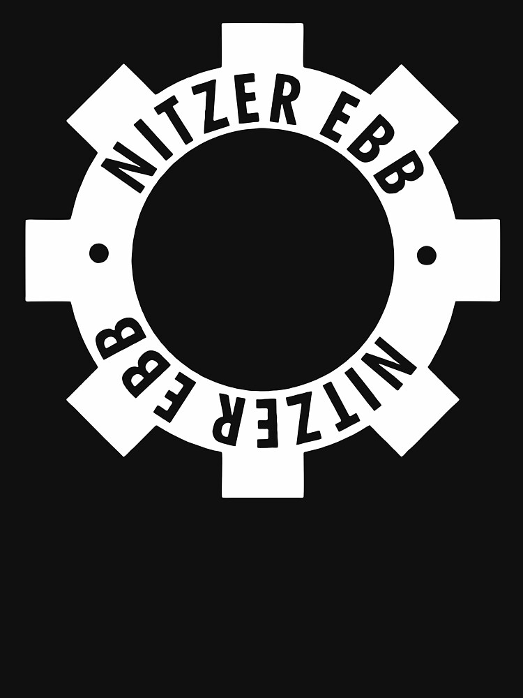 "NITZER EBB" T-shirt for Sale by gandaridewi | Redbubble | nitzer ebb t ...