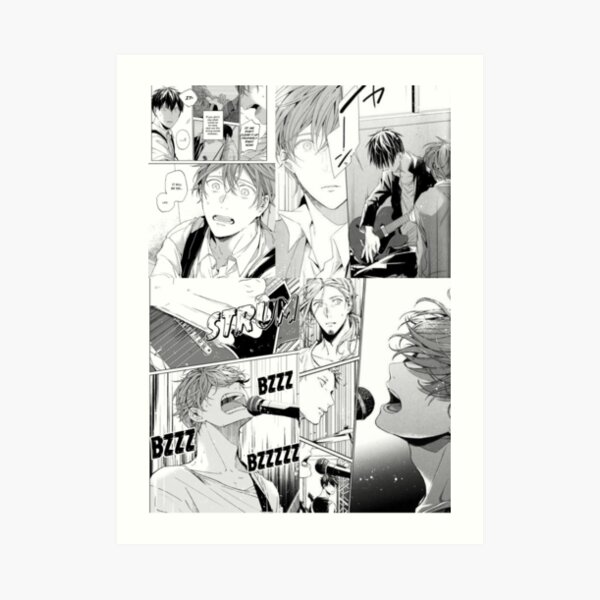 "Given manga panel" Art Print for Sale by KseniaR | Redbubble