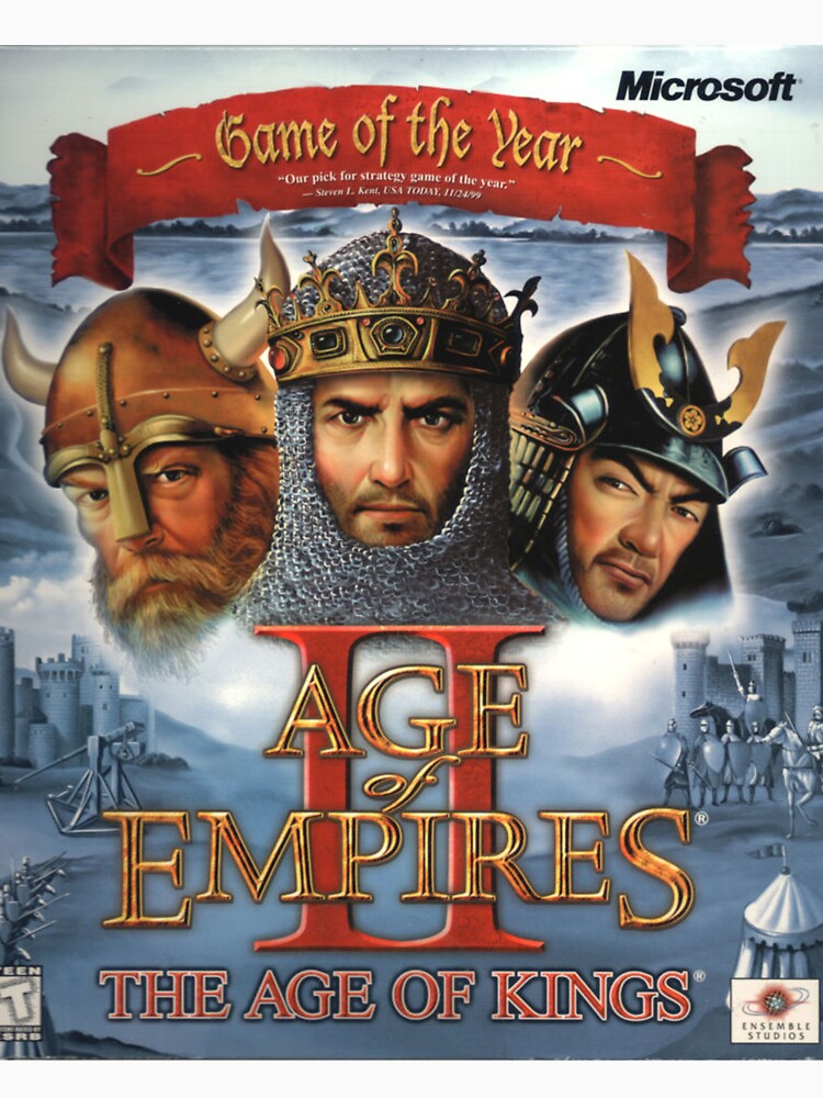 "Age of Empires II Box Art" T-shirt for Sale by slappybag9 | Redbubble ...