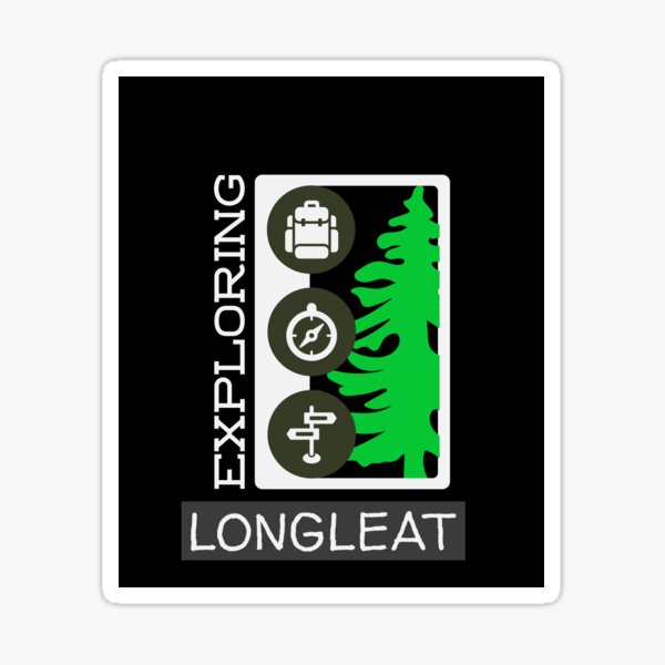"Exploring Longleat Safari Park" Sticker for Sale by youngdstag | Redbubble