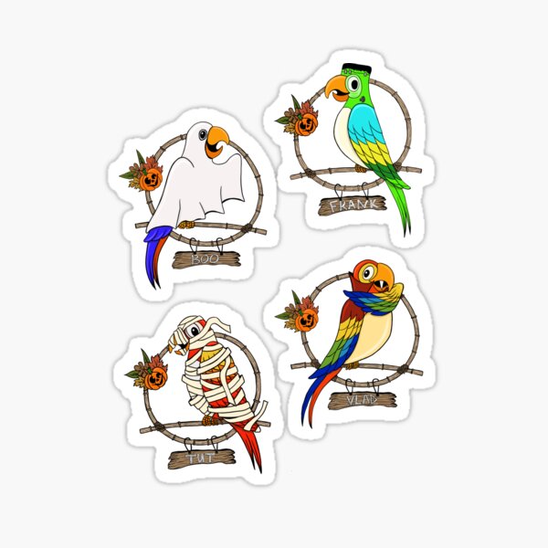 "Boo Tiki" Sticker for Sale by grafenroda | Redbubble