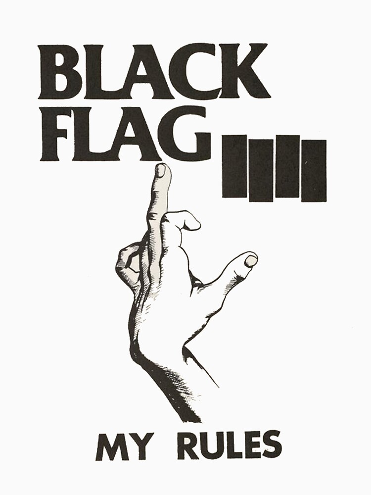 "Black Hand Flag" T-shirt for Sale by cainelake | Redbubble | black ...