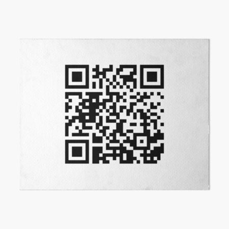 "Krusty Krab Pizza Song Qr Code" Art Board Print by GoodCooks | Redbubble