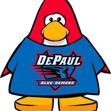 "DePaul Club Penguin" Sticker for Sale by MerchByMollie | Redbubble