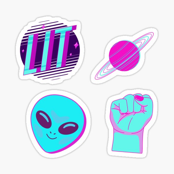 "Trendy Sticker Pack" Sticker for Sale by Yekaior | Redbubble