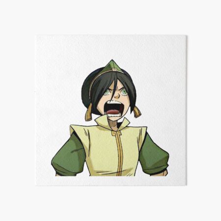 "Angry Toph" Art Board Print by letayl3 | Redbubble