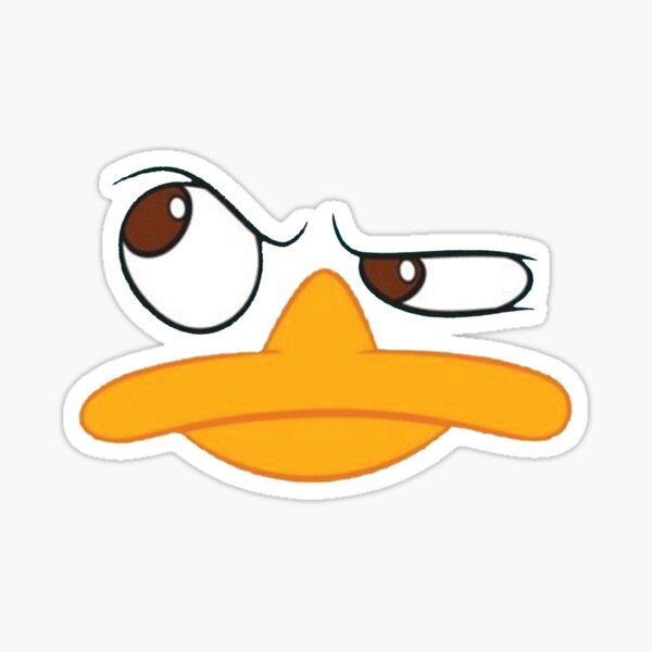 "Agent P " Sticker for Sale by Perry Sosi | Redbubble