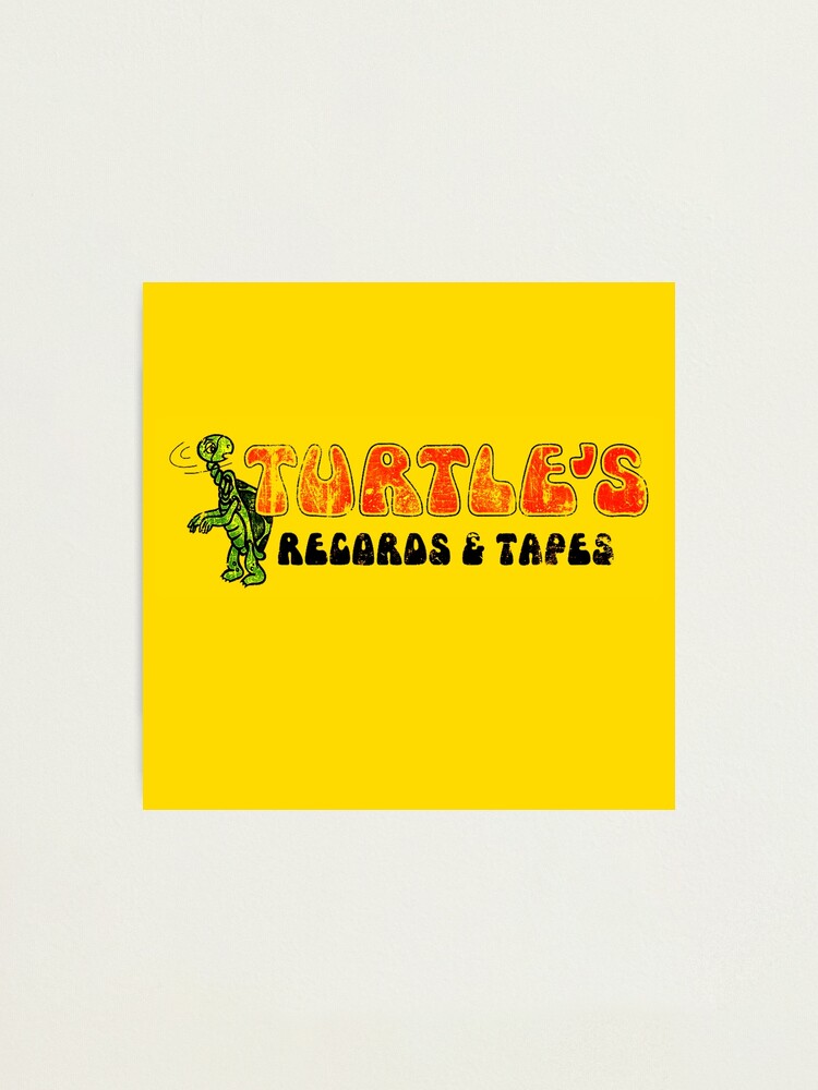 Lámina fotográfica «Turtles Records & Tapes - Serie de logotipos ...