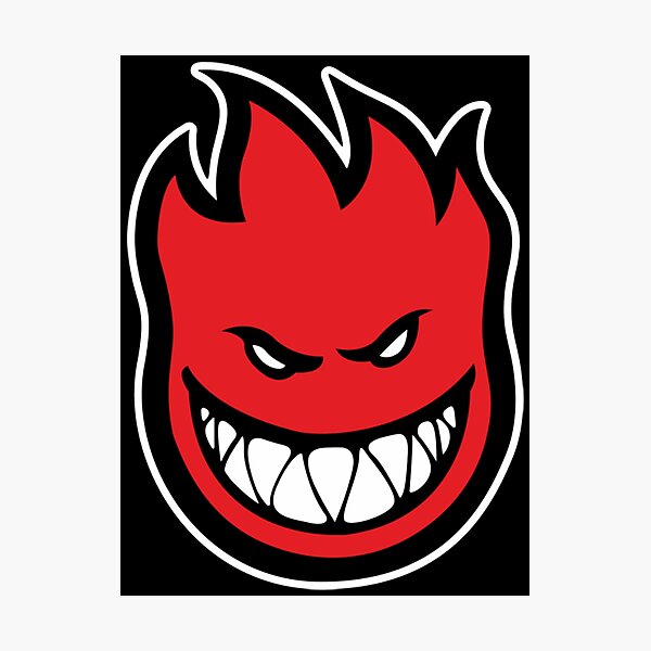 "Red Spitfire logo" Photographic Print by -VaLLy- | Redbubble