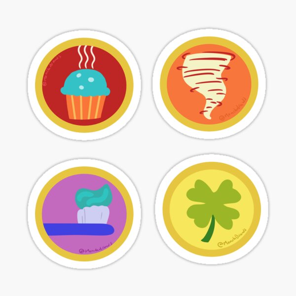 "Russell Wilderness Explorer, badges 2 " Sticker for Sale by boroloquis ...
