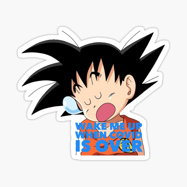 "Goku dragon ball" Sticker for Sale by Jinkuu | Redbubble